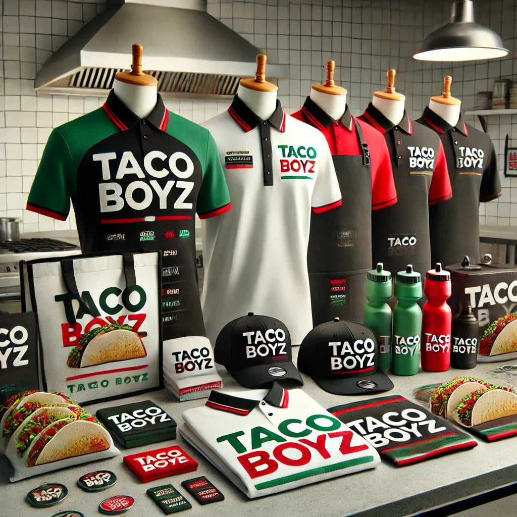 Uniforms & Promotional Items – Taco Boyz Supplies